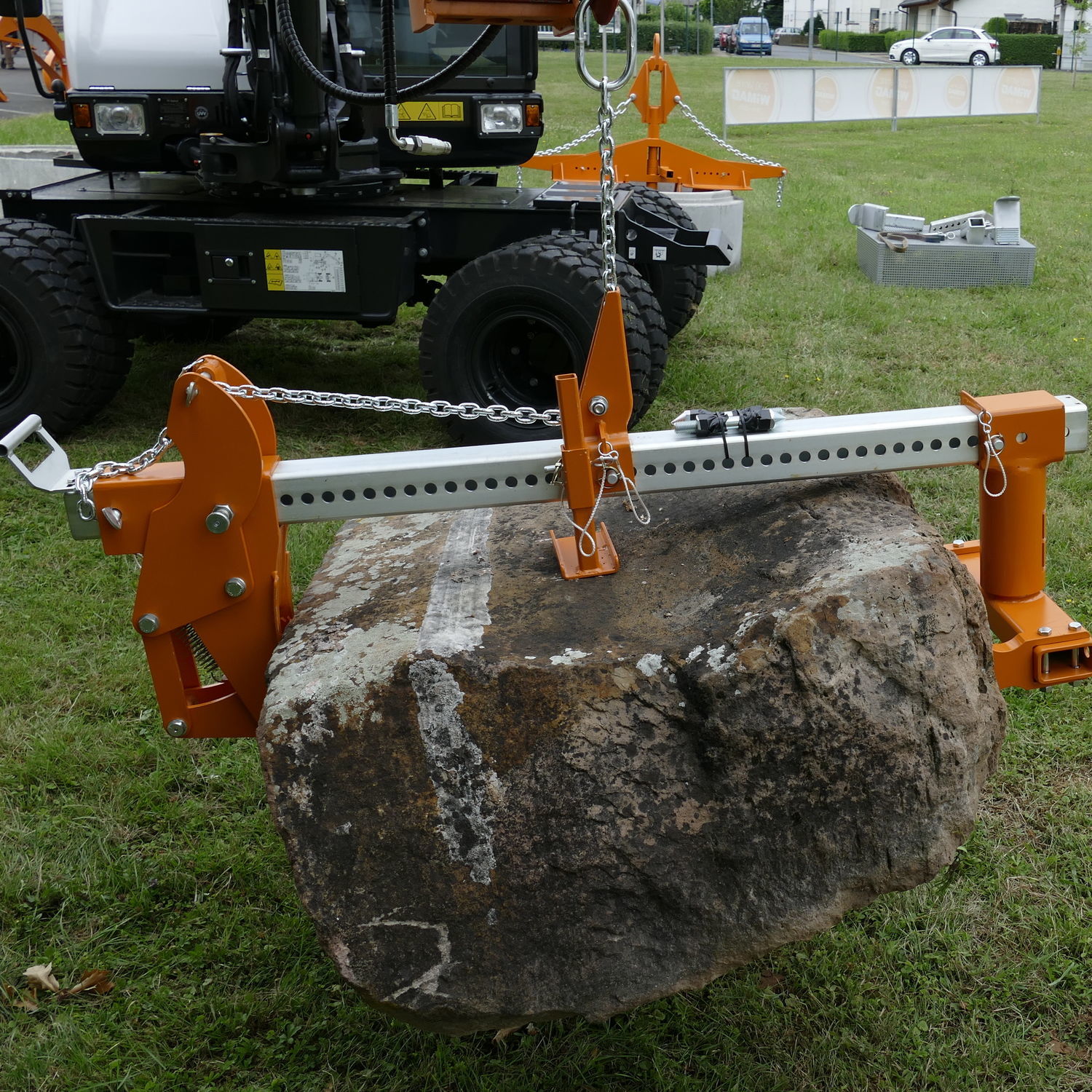 Garra plana - 316 - WIMAG GmbH - hidráulica / para pedra