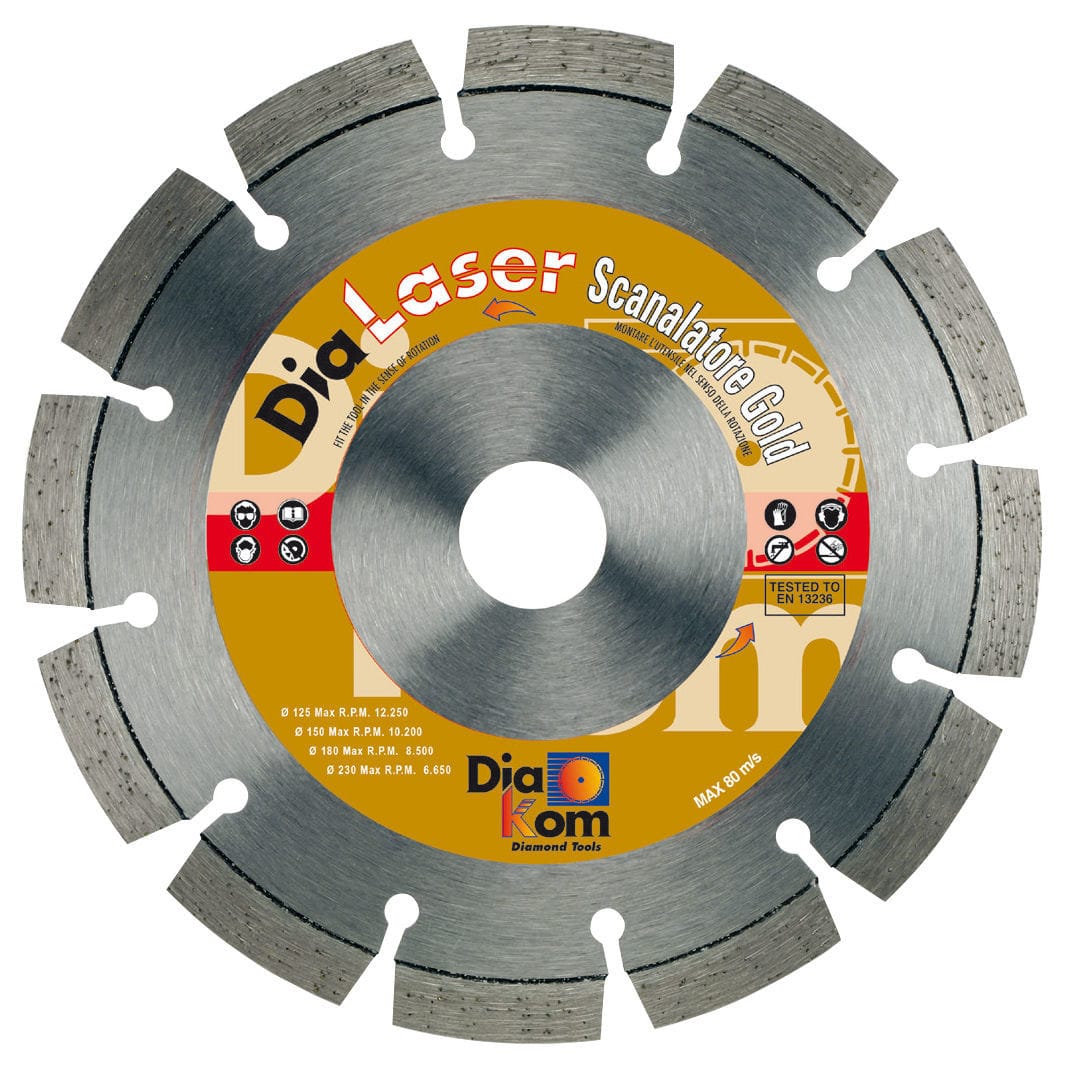 Disco de corte para metais - 135B series - DIAKOM - para concreto ...