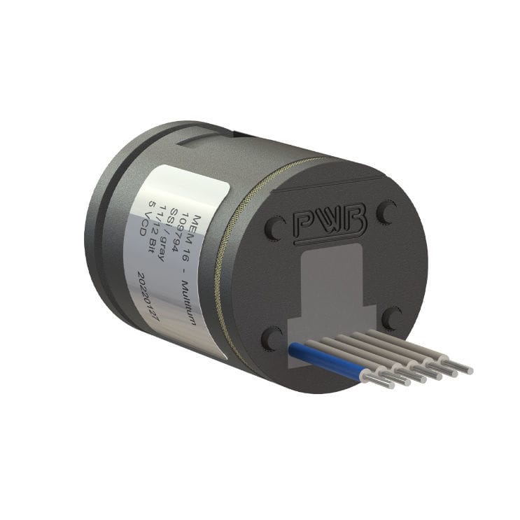 Encoder angular absoluto - MEM 16 M - PWB encoders GmbH - magnético ...