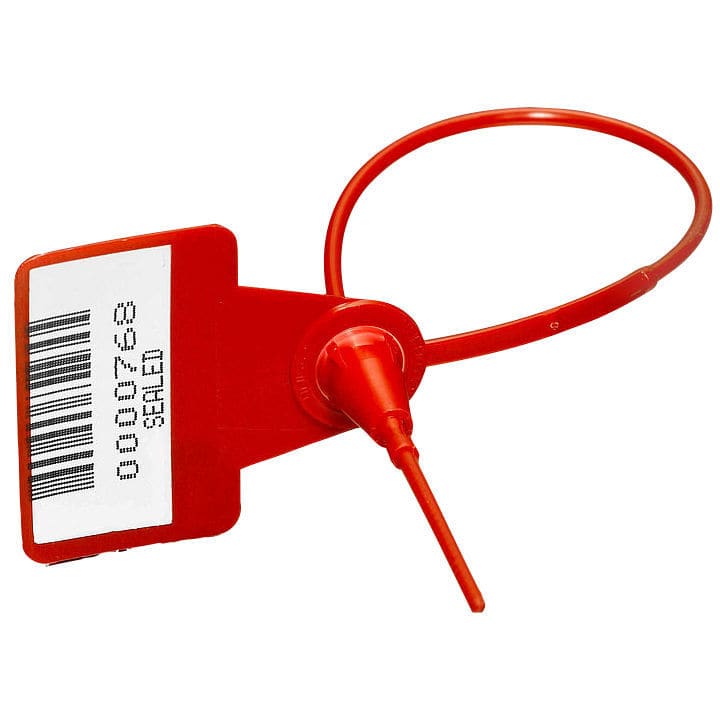 Lacre de segurança em material plástico - Logimarkt - para contêineres ...