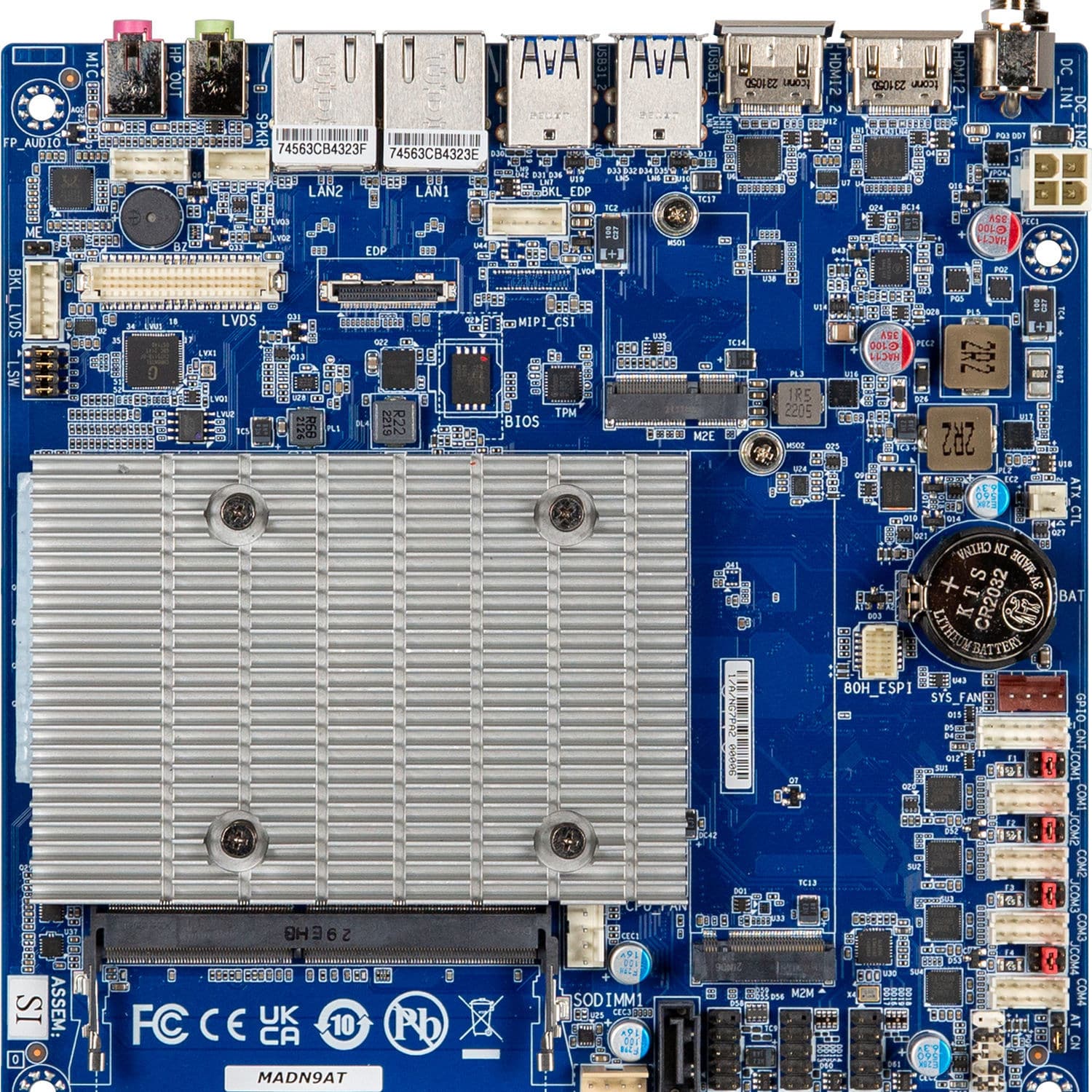 Placa-mãe mini-ITX - iTXL-N97A - GIGAIPC - Quad-Core / INFINEON / Intel ...