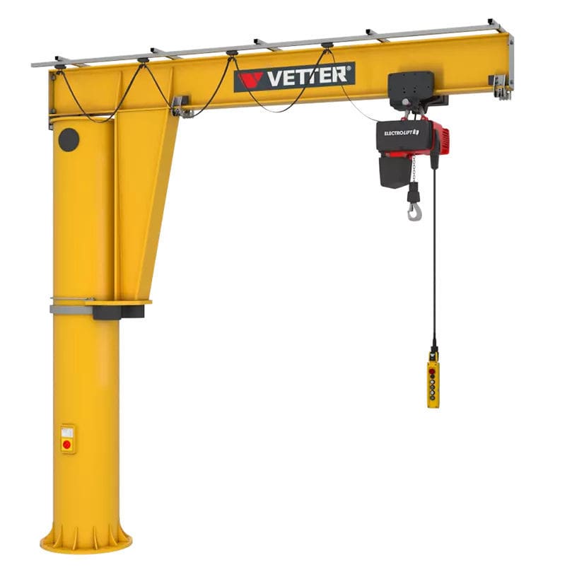 Guindaste de coluna - M - VETTER Krantechnik GmbH - 360° / de elevação ...
