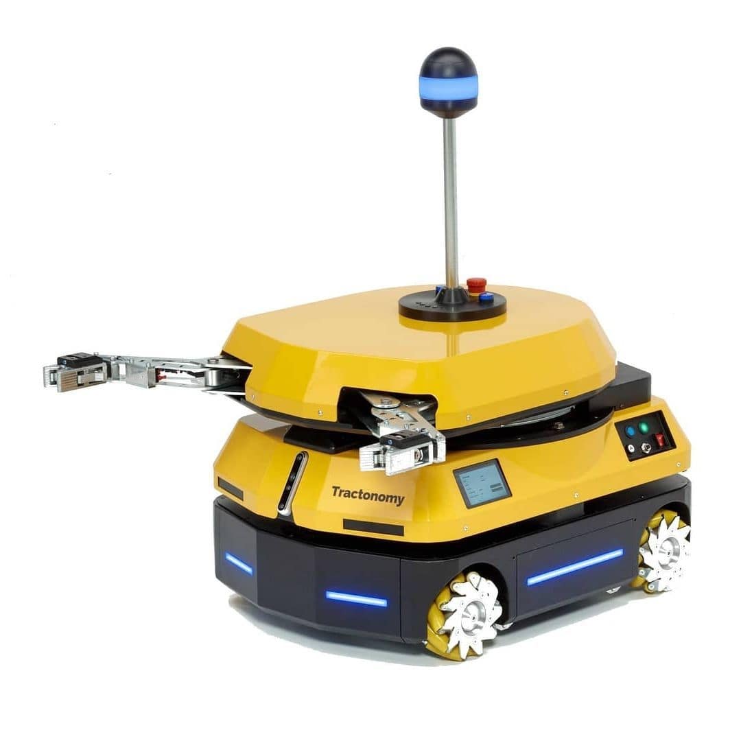 Robô móvel autônomo (AMR) carreta industrial - ATR2 - Tractonomy ...