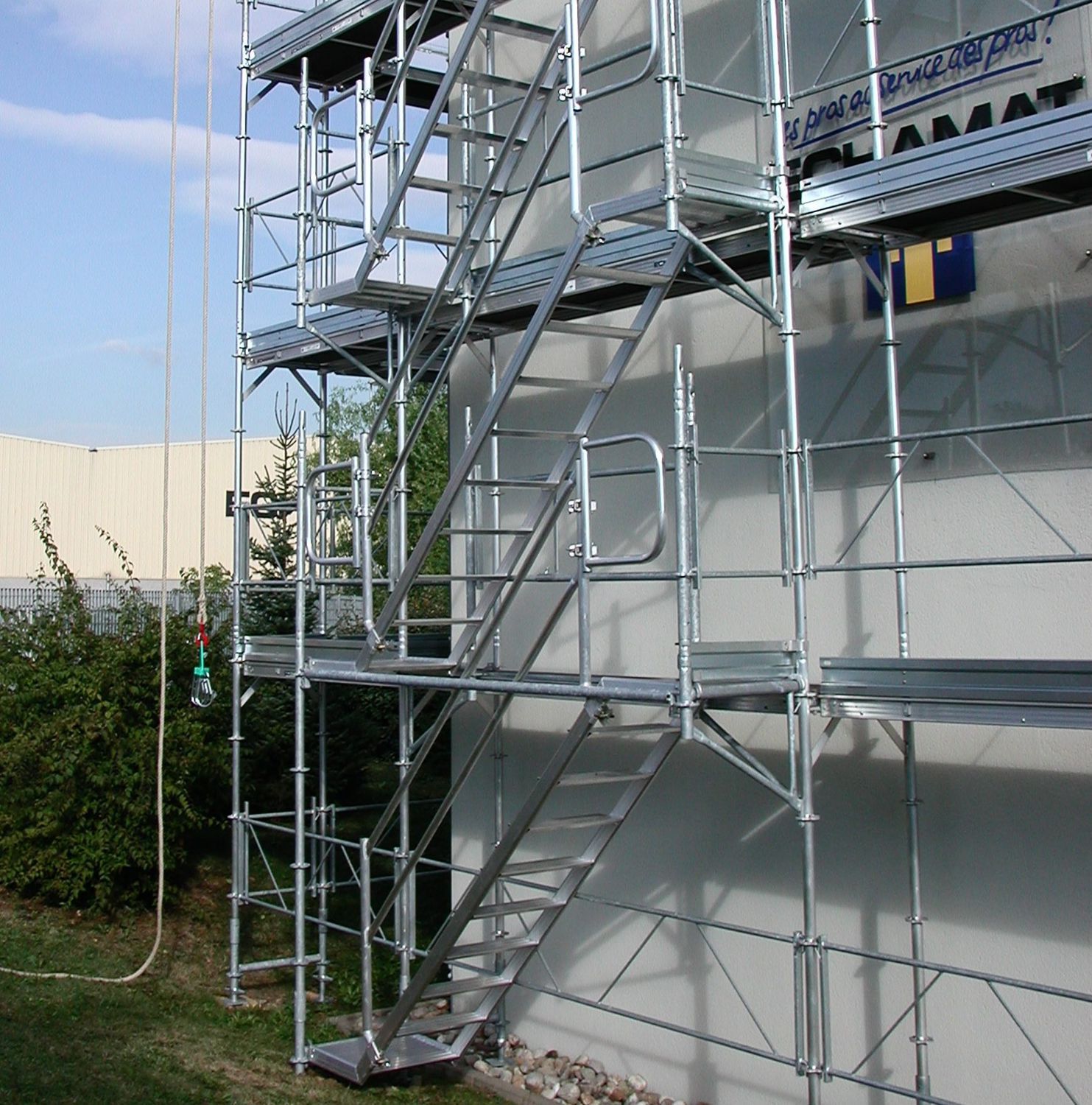 Torre de andaime para fachada - FORTALU 750 - FORTAL - modular