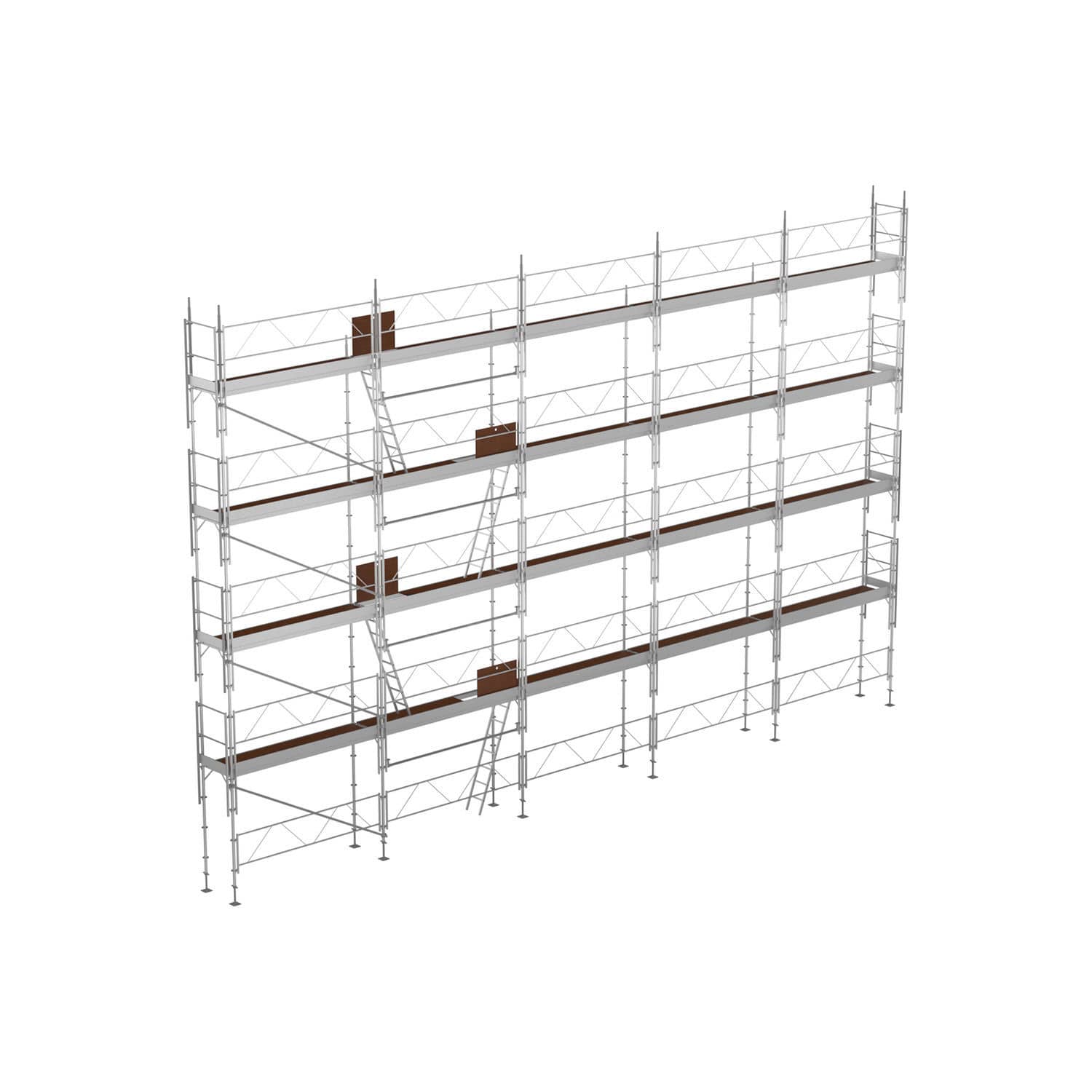 Andaime fixo - FORTALU160 - FORTAL - modular / para fachada