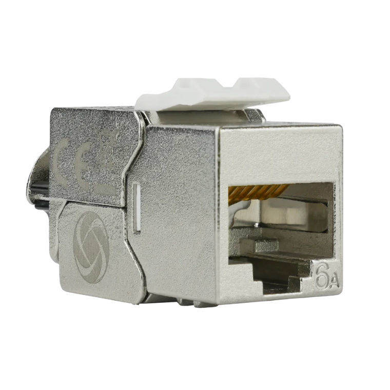 Conector modular de dados - 20309 - AIXONTEC - RJ45 / blindado / em latão