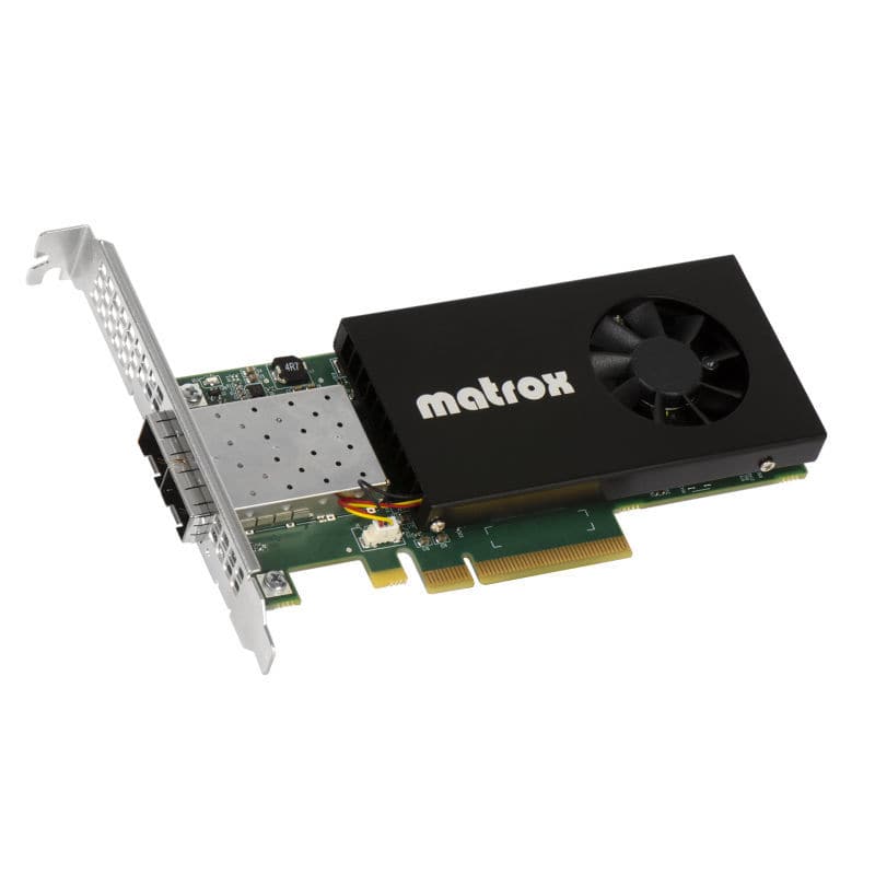 Placa de rede IP - DSX LE5 LP D25 - Matrox Video - GbE / low profile ...