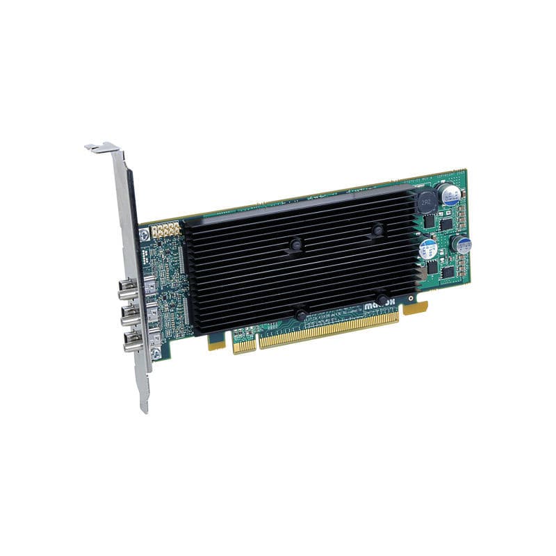 Placa gráfica PCI Express - M9138 LP - Matrox Video - PCIe / ATX / Linux
