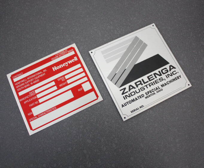 Placa de identificação - Metalphoto of Cincinnati