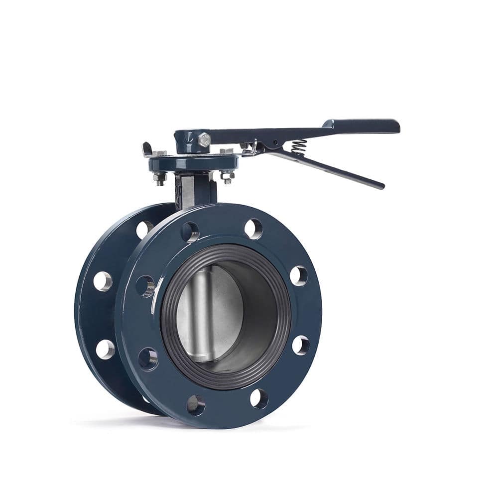 Válvula borboleta - HB970-L/G/O - Taloar - com volante / de bloqueio / com flange dupla