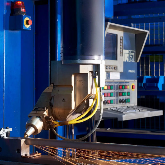 Máquina estacionária de solda a laser - MATRICATS SL - robótica / de corte