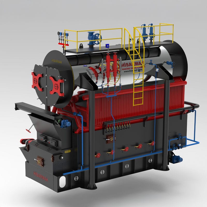 Caldeira a vapor - HRGS - HİSARMAK MAKİNE ENERJİ TESİSAT SAN. TİC. LTD ...