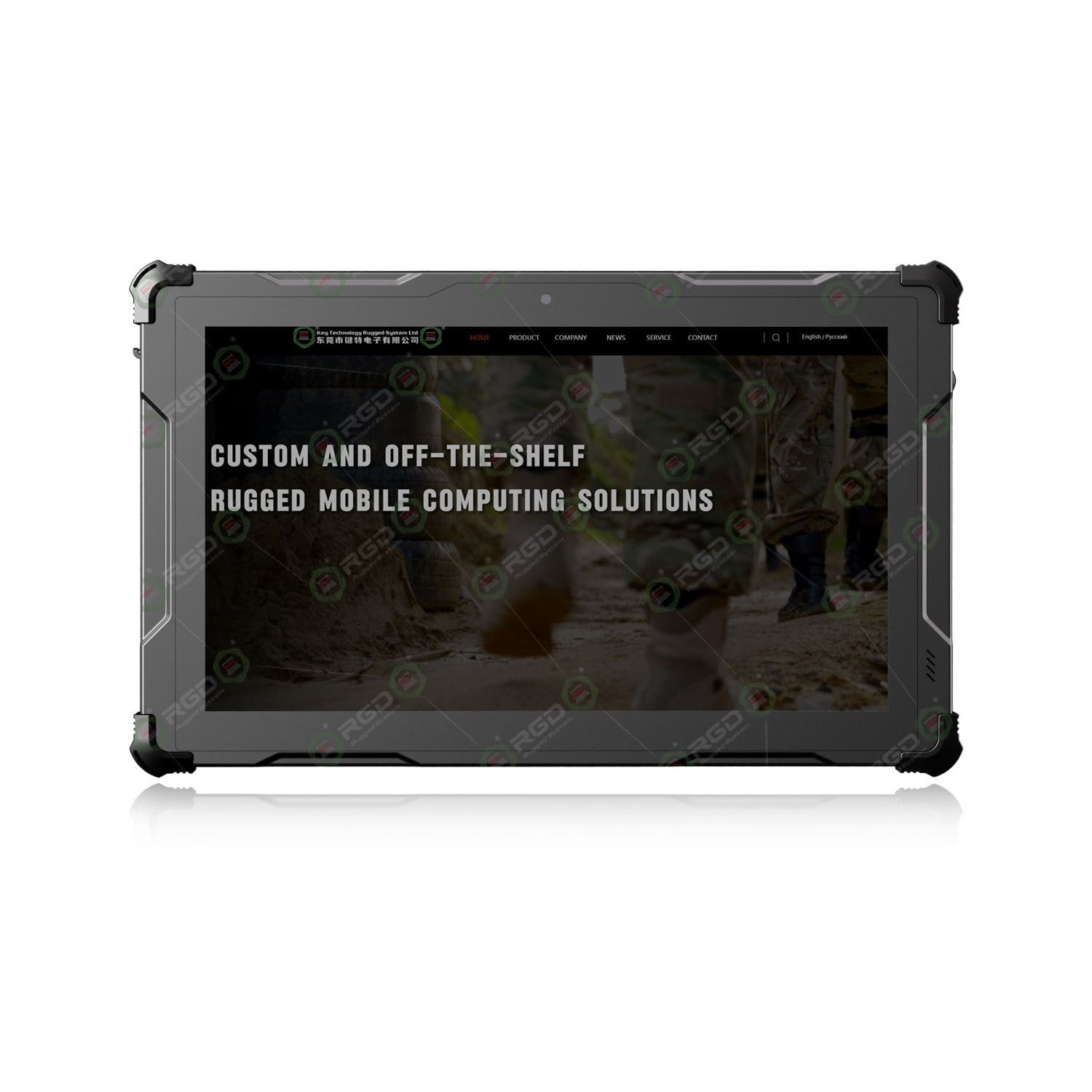 Tablet Windows - RGD-TPC-AX1506T-0001 - Key Technology Rugged System Limited - 15,6" / Intel ...