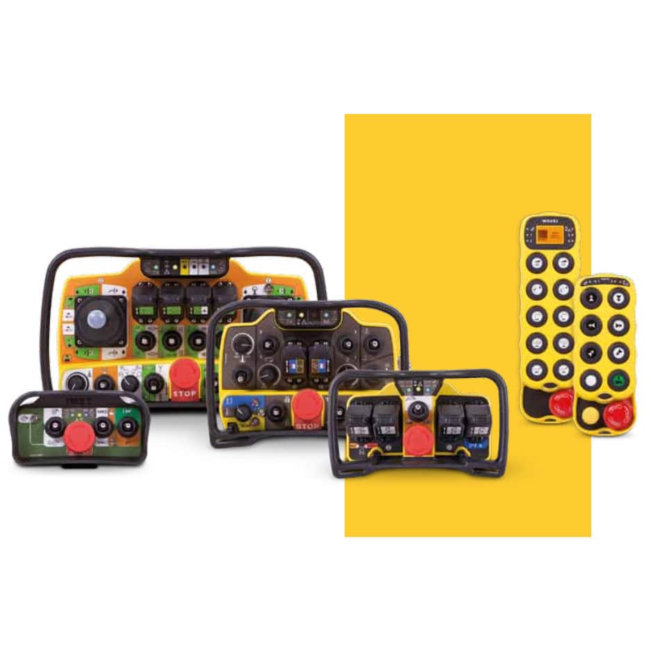 Controle remoto sem fio - Güralp Vinc ve Makina Konstrüksiyon San. ve ...