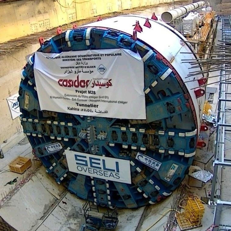 Tuneladora pressurizada com terra (EPB) - CREG TBM Germany GmbH