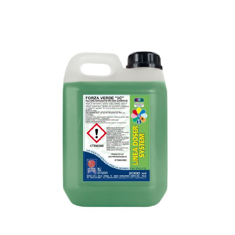 Detergente desengraxante de limpeza - FORZA VERDE 4C - Sepca Srl ...