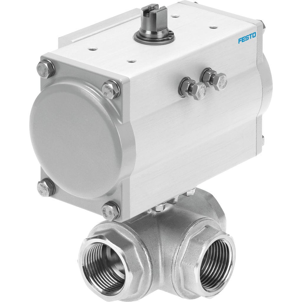 Atuador de válvula de esfera pneumático - VZBM - FESTO - elétrico / de ...