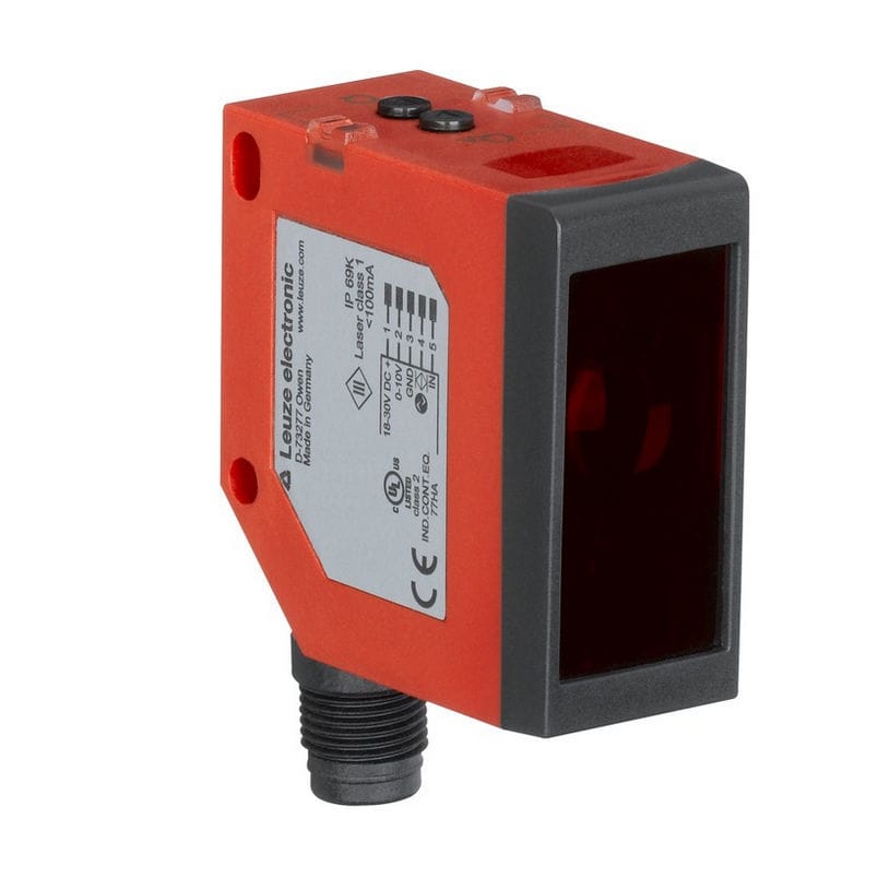 Sensor fotoelétrico com supressão de fundo - HT110L1.3/L6T-M12 - Leuze ...