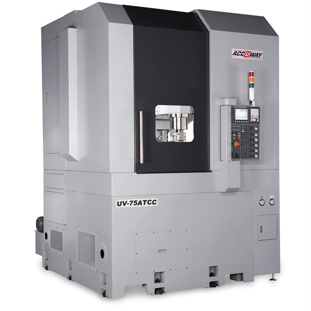 Torno CNC - UV-75ATCC - Accuway Machinery - vertical / com transmissão por correia