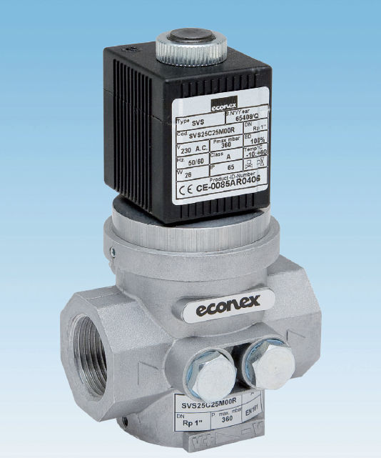 Válvula de segurança para gás - SVS series - ECONEX S.R.L. - de bloqueio