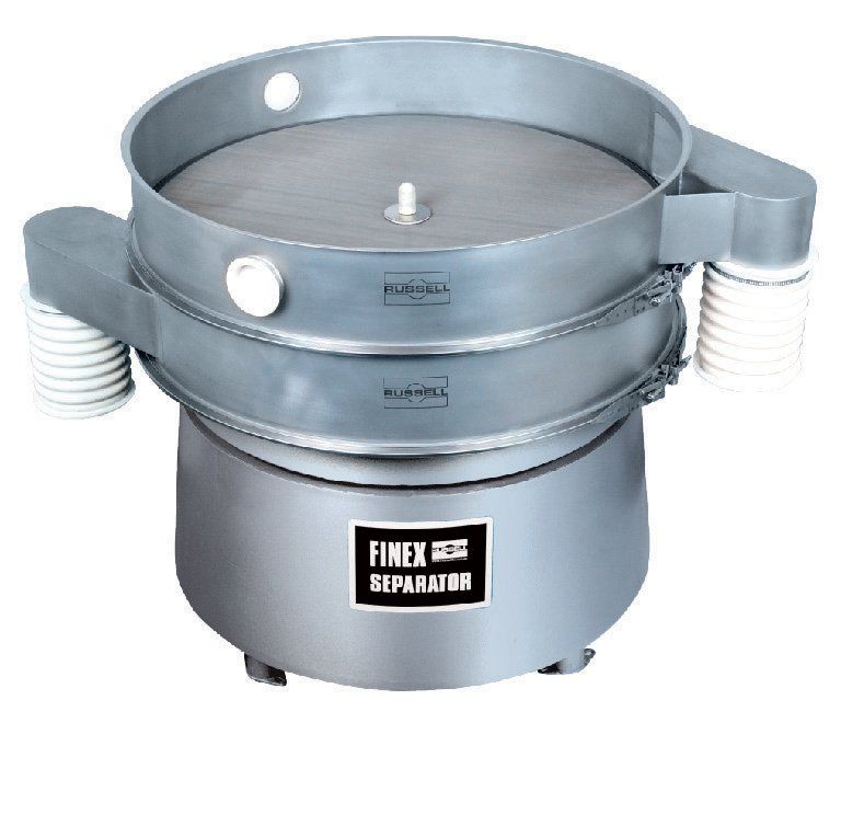 Separador vibratório - Finex Separator - Russell Finex - de lamas / de sólidos / para granel
