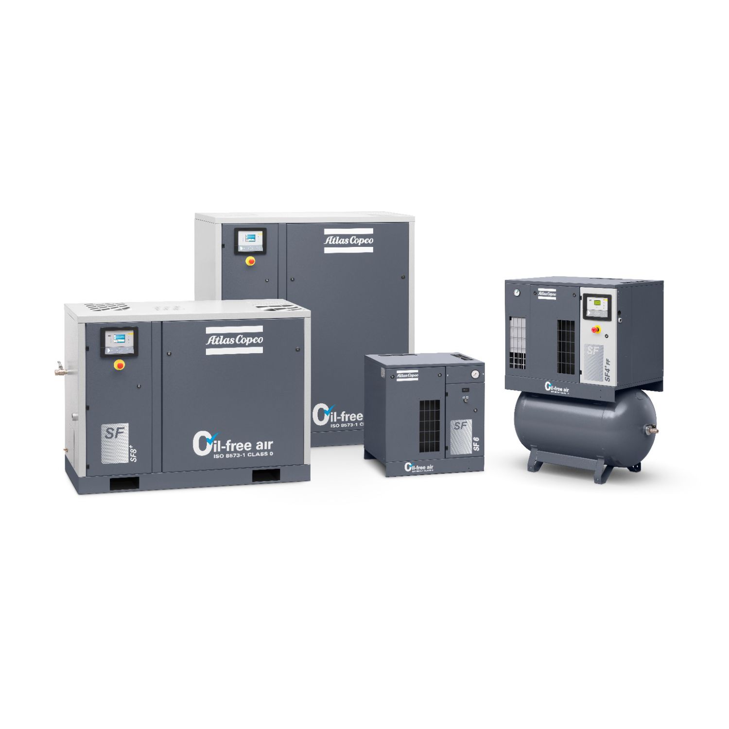 Compressor tipo Scroll - SF series - Atlas Copco Compressors - de ar ...