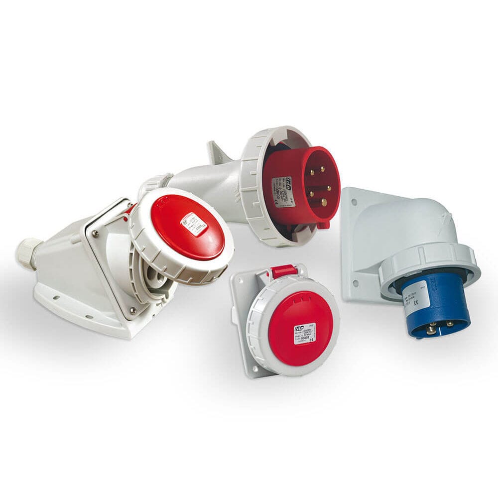 Tomada e plugue de parede - 07701 - IDE ELECTRIC, S.L. - sem halogênio ...