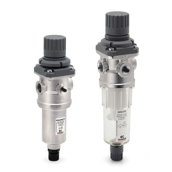 Filtro regulador de ar - N series - CAMOZZI AUTOMATION - de membrana ...