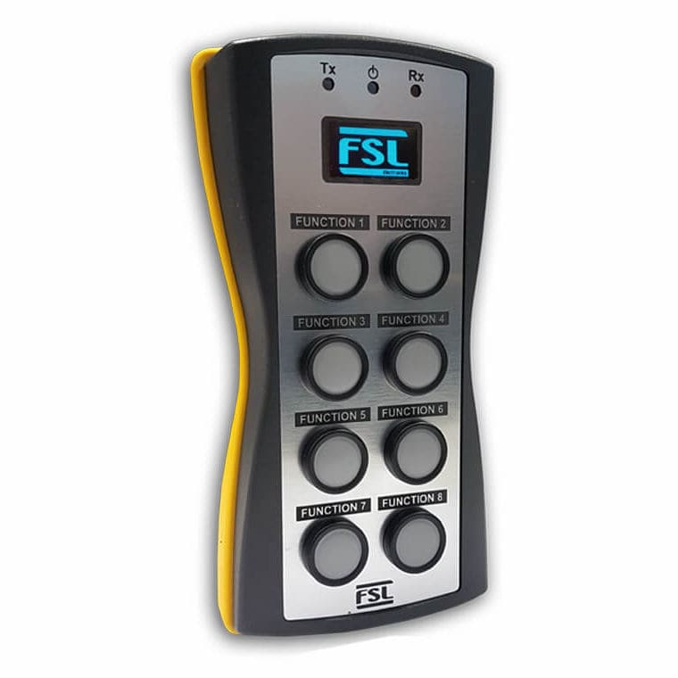 Rádio controle remoto - ProGrip8 - FSL Electronics - com botões ...