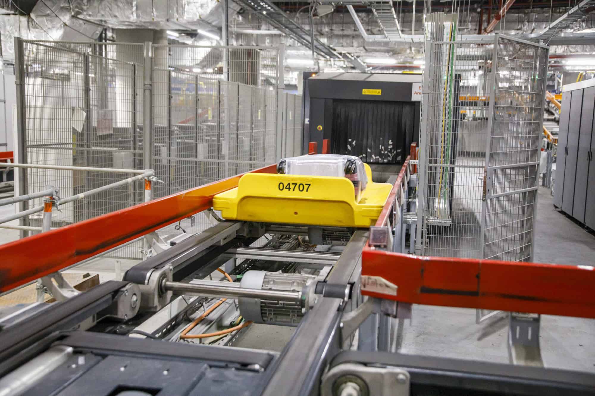 Sistema de controle de bagagem - HBS - VANDERLANDE - para aeroporto