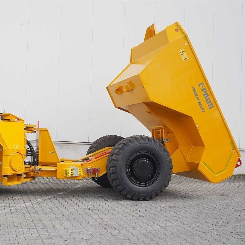 Caminhão basculante rígido - PMK 8000 - Hermann Paus Maschinenfabrik ...