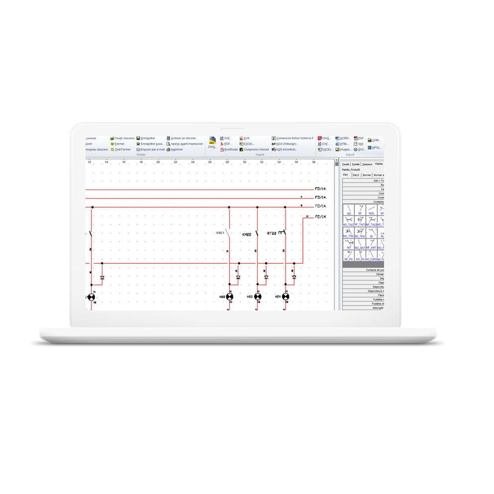 Software de CAD elétrico - SCAN'BUILDER - TRACE SOFTWARE INTERNATIONAL - de design de sistemas ...