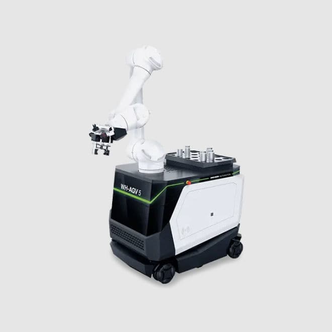 Robô móvel autônomo (AMR) de transporte - WH series - DMG MORI ...