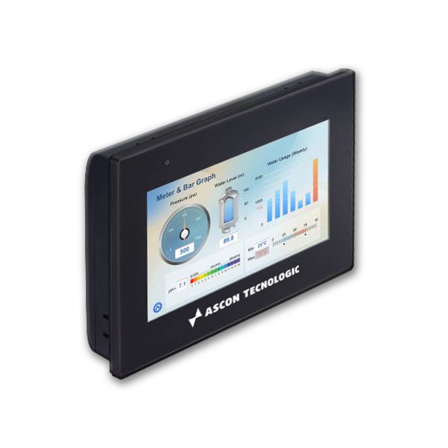 Terminal com tela sensível ao toque resistiva - OPCMT 2078X - ASCON ...
