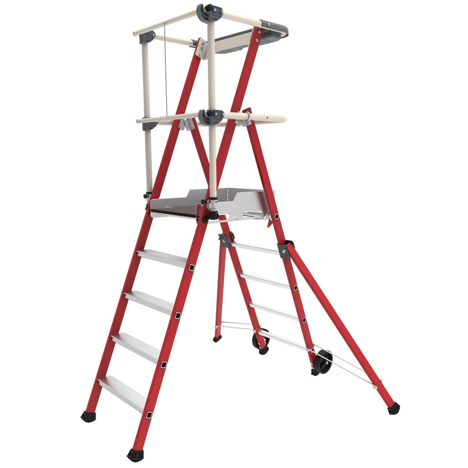 Escada em PRFV - SHERPA FIBERGLASS - TUBESCA - com plataforma / de ...