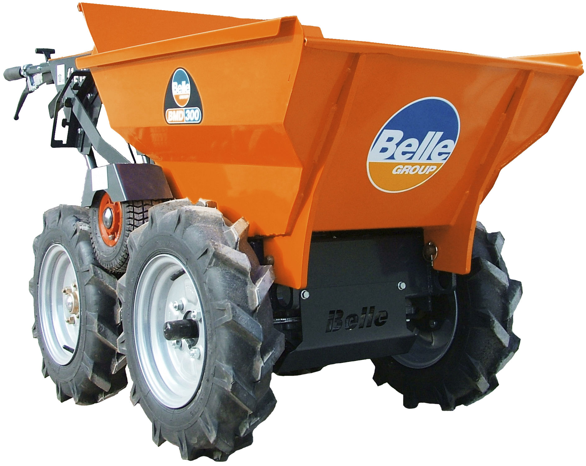 Minidumper de rodas - BMD 300 - BELLEGROUP - a diesel / com sistema de descarga frontal