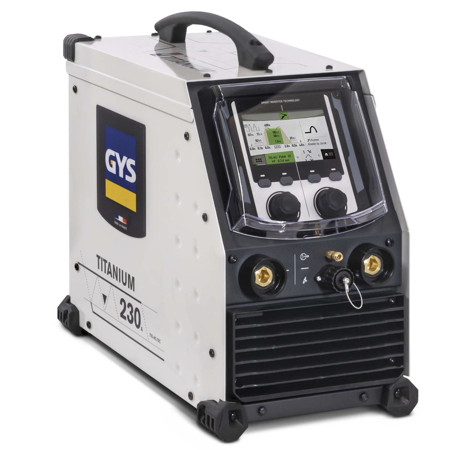 Máquina estacionária de solda TIG - TITANIUM 230 AC/DC FV - GYS - de ...