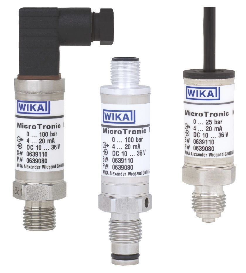 Sensor de pressão absoluta - M-10, M-11 - WIKA Alexander Wiegand SE ...