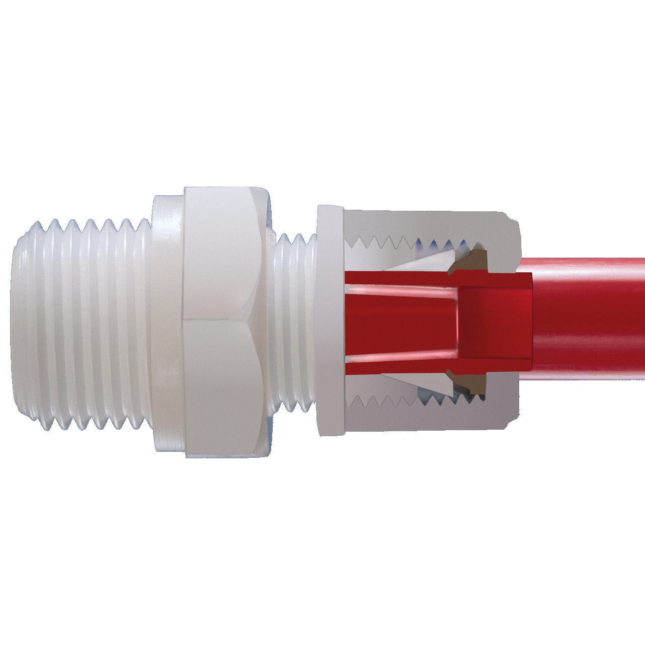 Conector de tubos em T - 1C - EM-Technik GmbH - cruzeta / tipo joelho ...