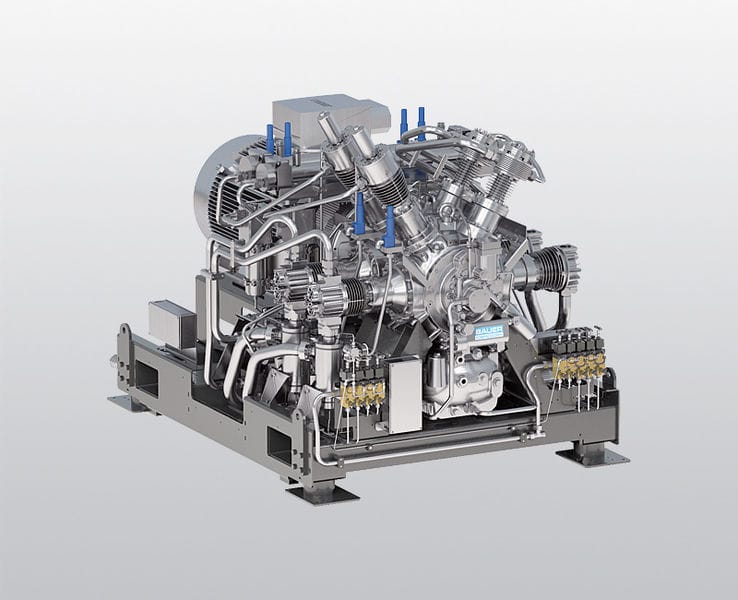 Compressor refrigerado a água - I series - BAUER KOMPRESSOREN GmbH - de ...
