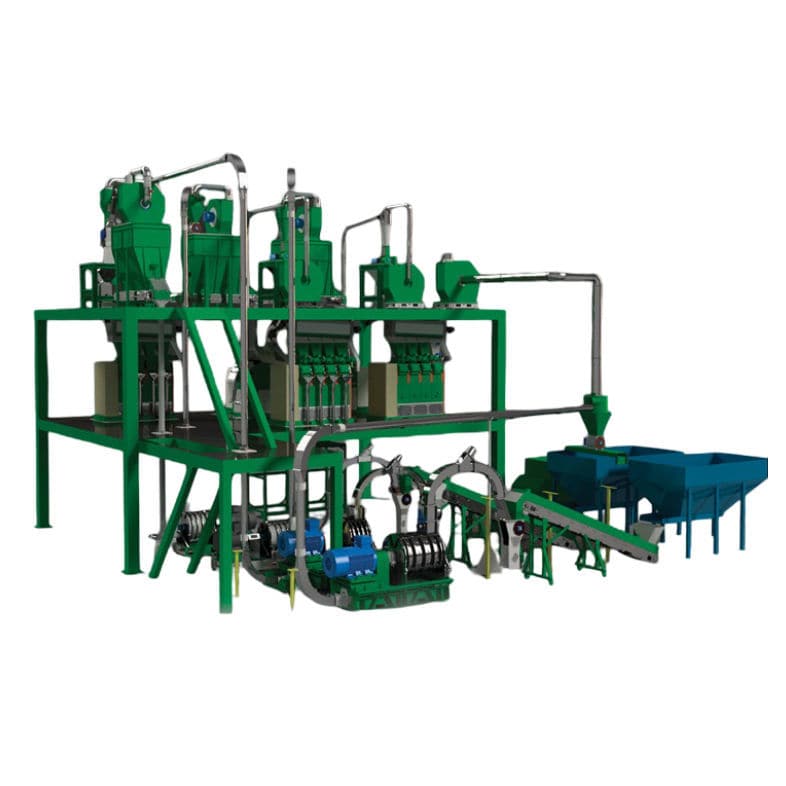 Linha de reciclagem para REEE - MRP® - Guidetti Recycling Systems ...