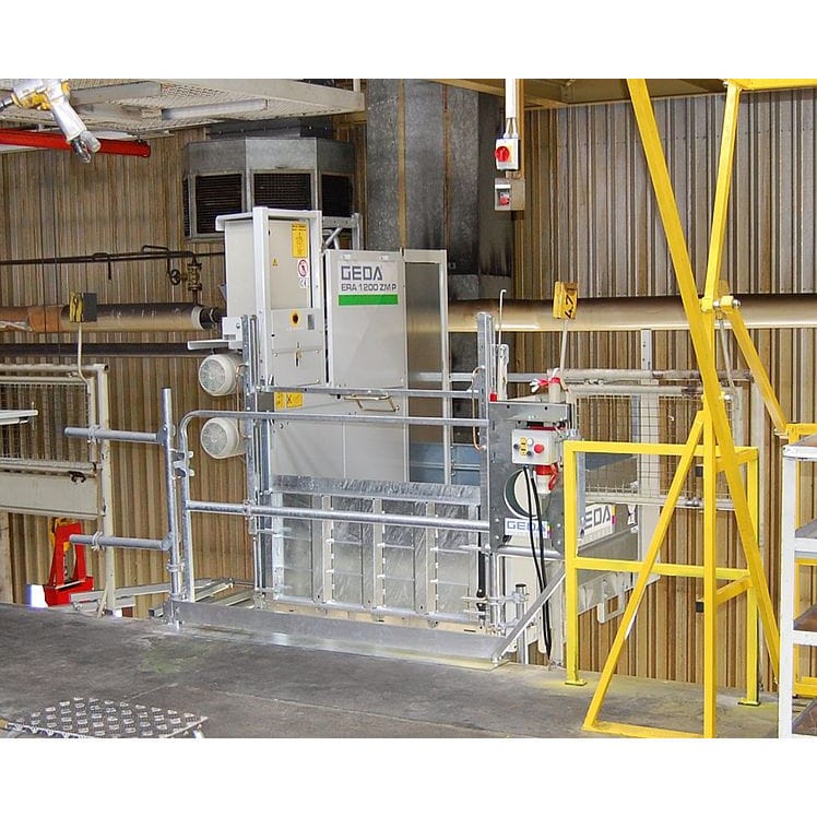 Plataforma de cremalheira monocoluna - 1200 ZM P - GEDA GmbH