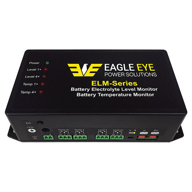 Sistema de monitoramento de eletrólito - ELM series - Eagle Eye Power Solutions - de temperatura ...