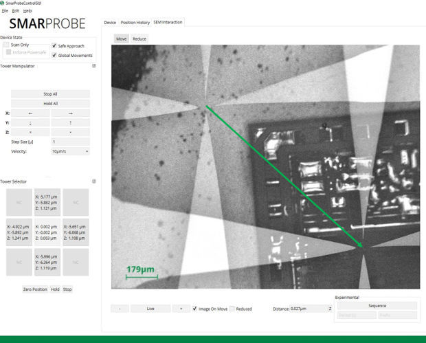 Software de interface - SmarAct GmbH - de medição / de controle / gráfico