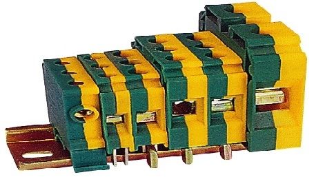 Borne para trilho DIN - Elmex Controls Pvt. Ltd. - de passagem / de ...