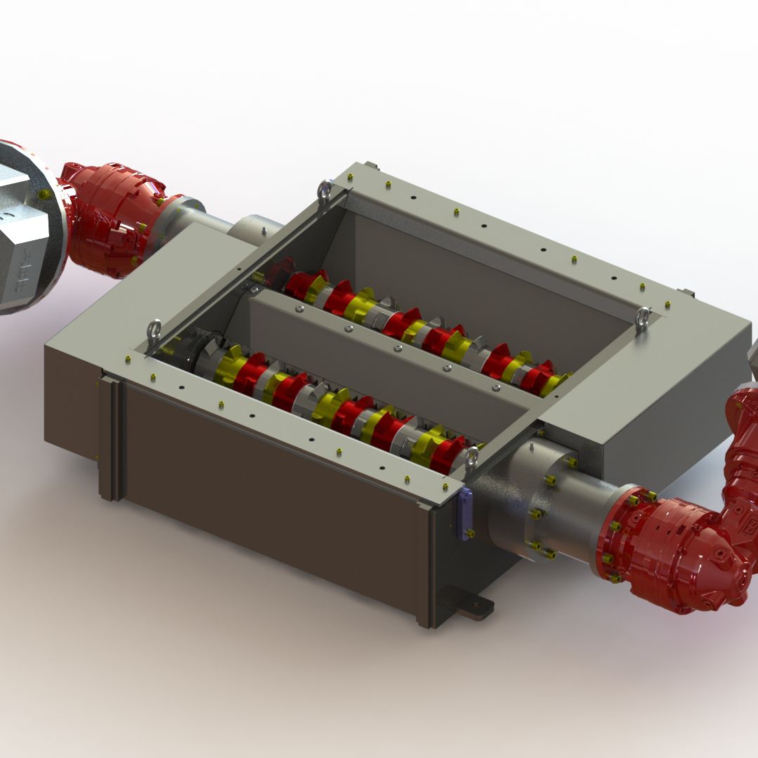 Linha de moinhos com rotor - Broyeur SFH 600 -EPE - SFH - horizontal ...