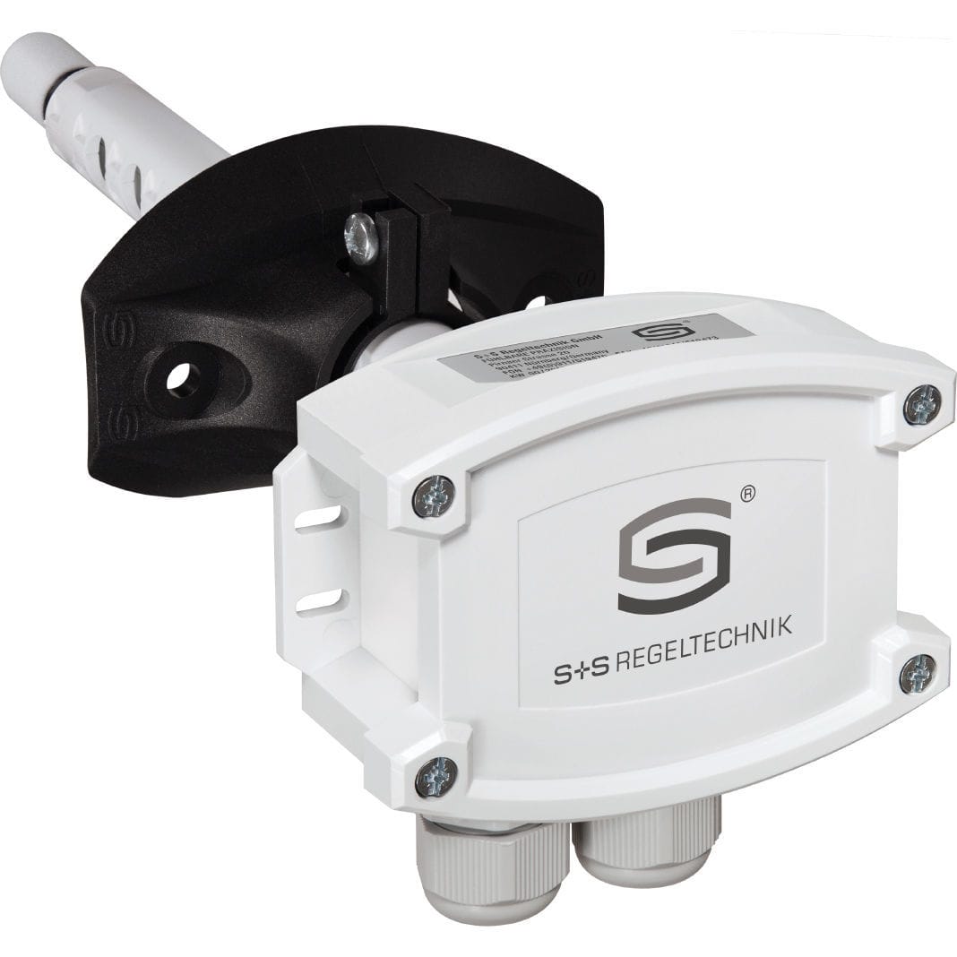 Sensor de umidade e temperatura montado sobre tubo - KFTF-Modbus-T3 - S+S Regeltechnik ...