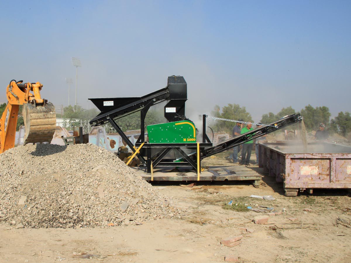 Moinho para vidro - M 5000 - Komplet Italia srl - de martelos / horizontal