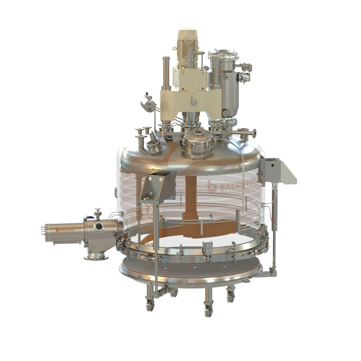 Filtro secador Nutsche - FNB-S - BACHILLER Mixing & Drying Technology ...