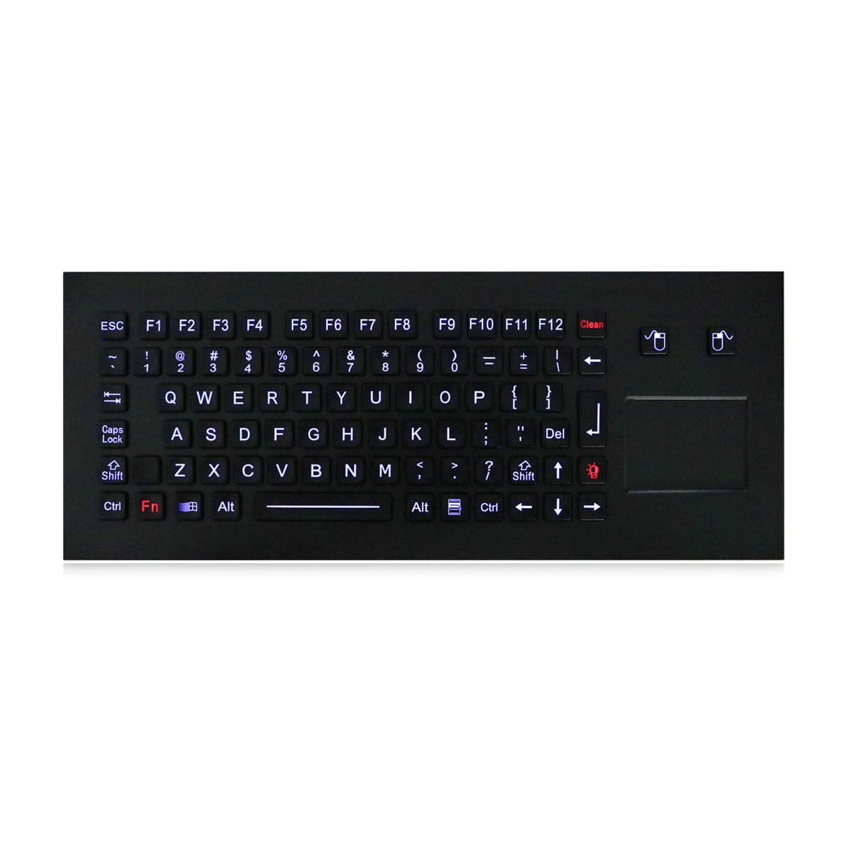 Teclado embutido - K-TEK-M361TP-FN-BL-NV-151B-BT-DWP - Key Technology ...